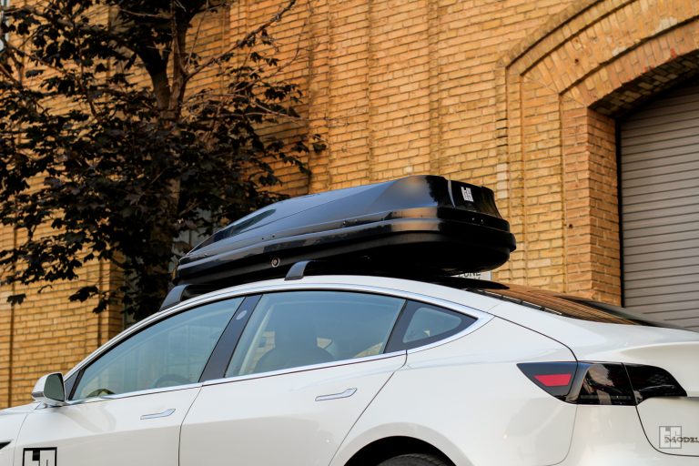 Model 3 Rooftop Cargo Box - Tesloid USA