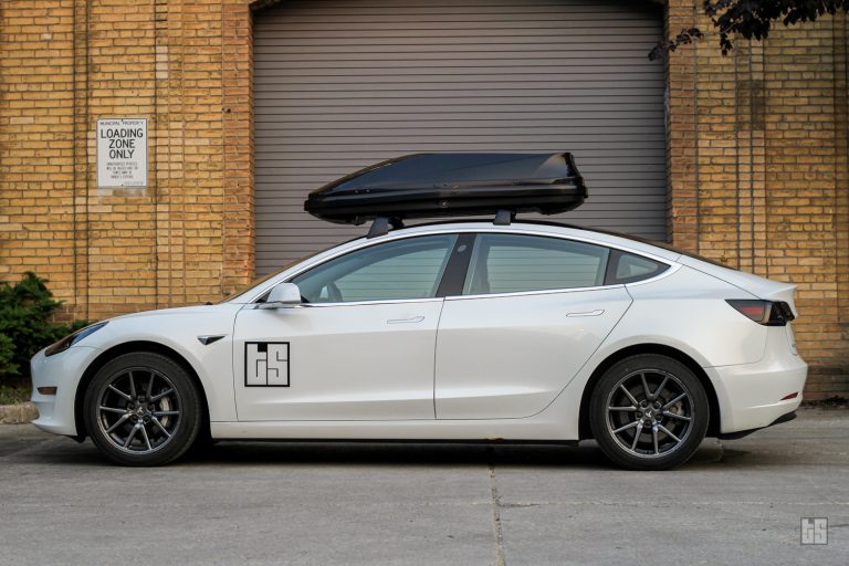 Model 3 Rooftop Cargo Box - Tesloid USA