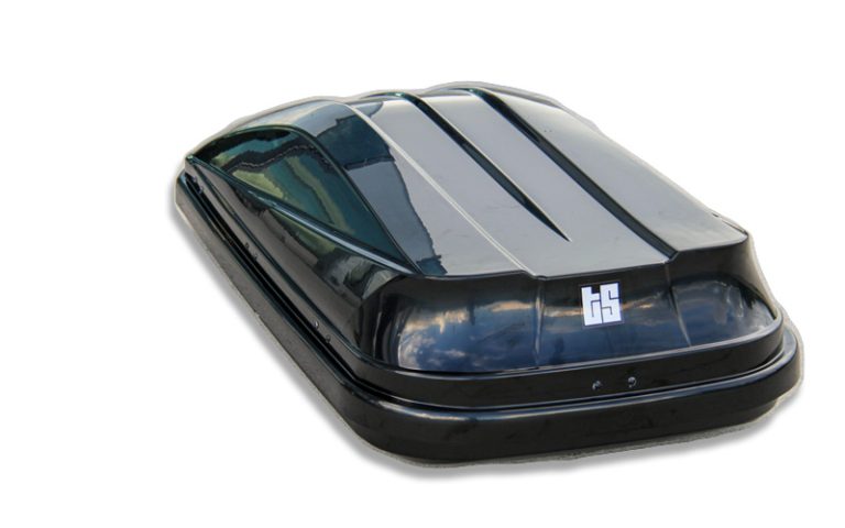 Model 3 Rooftop Cargo Bundle - Roof Rack + Cargo Box - Tesloid USA