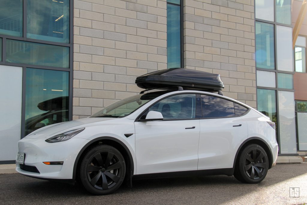 Model Y Rooftop Cargo Box - Tesloid USA