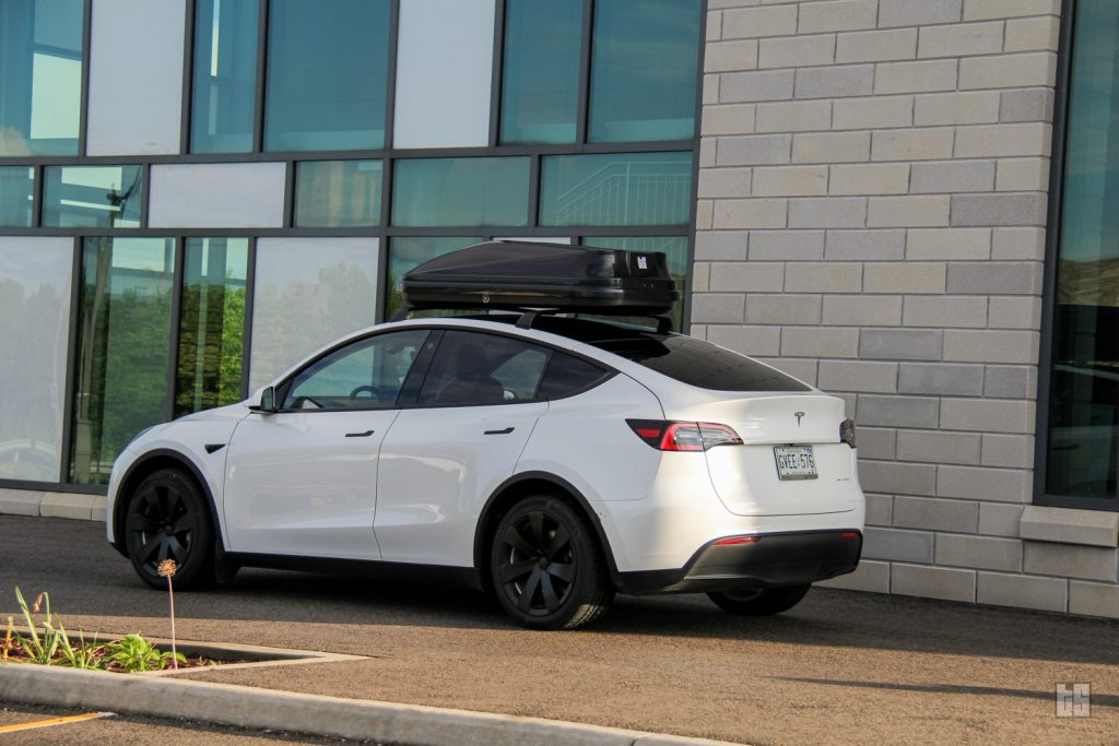 Model Y Rooftop Cargo Box - Tesloid USA