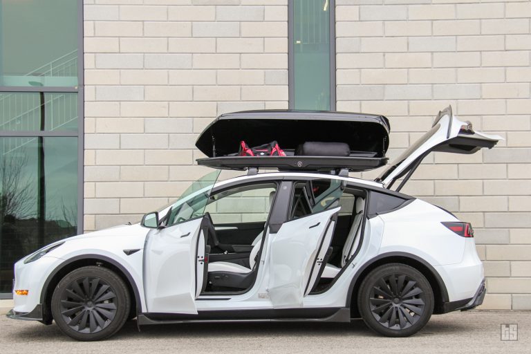 Model Y Rooftop Cargo Box - Tesloid USA