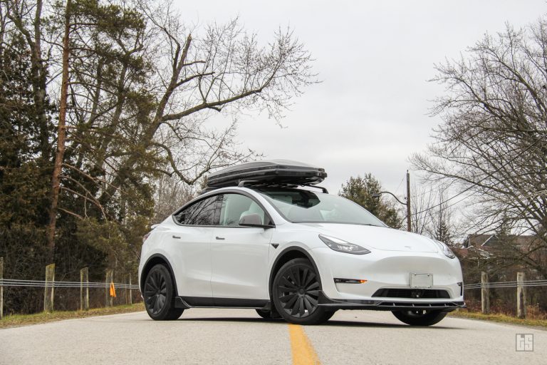 Model Y Rooftop Cargo Box - Tesloid USA