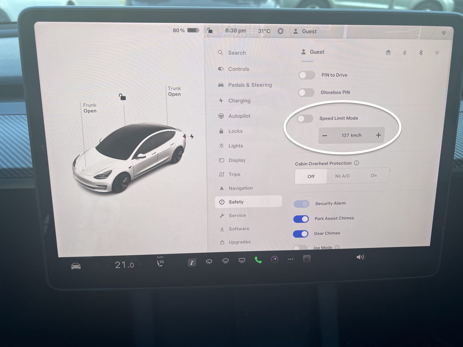 How to Limit the Speed on a Tesla Model 3 and Model Y - Tesloid USA