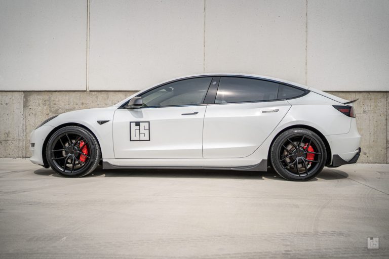 Model 3 Zero G Satin Black Rims - 19" | 20" - Tesloid USA