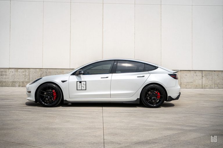 Model 3 Zero G Satin Black Rims - 19" | 20" - Tesloid USA